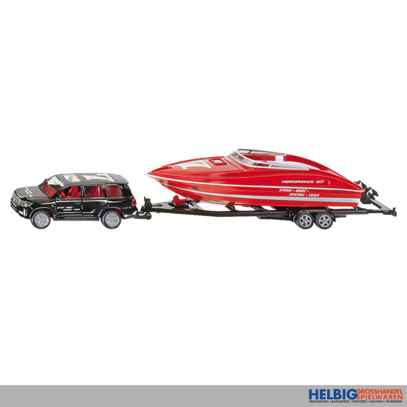 Siku 2543 - PKW mit Motorboot