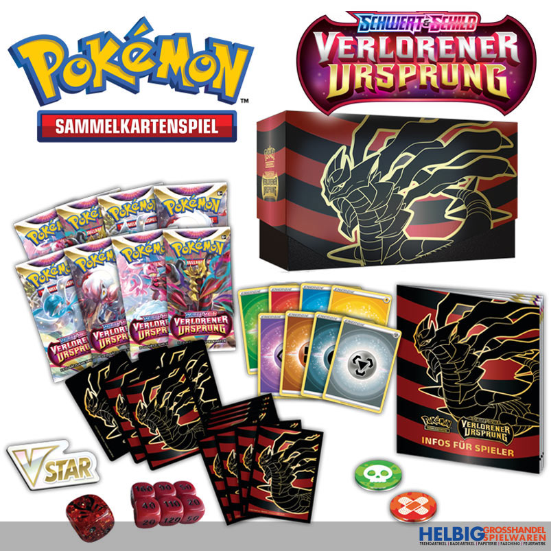 Pokemon - Top-Trainer-Box SWSH11 Verlorener Ursprung - Lost origin (DE) Pokemon - Top-Trainer-Box SWSH11 Verlorener Ursprung - Lost origin (DE)