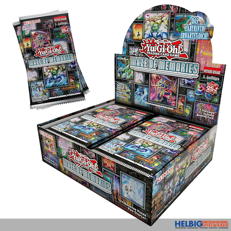 Yu-Gi-Oh - YGO Maze of Memories TCG Booster Pack (DE)