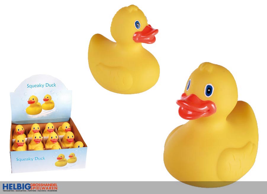 Gelbe Quietscheente/Badeente "Squeaky Duck"-201027
