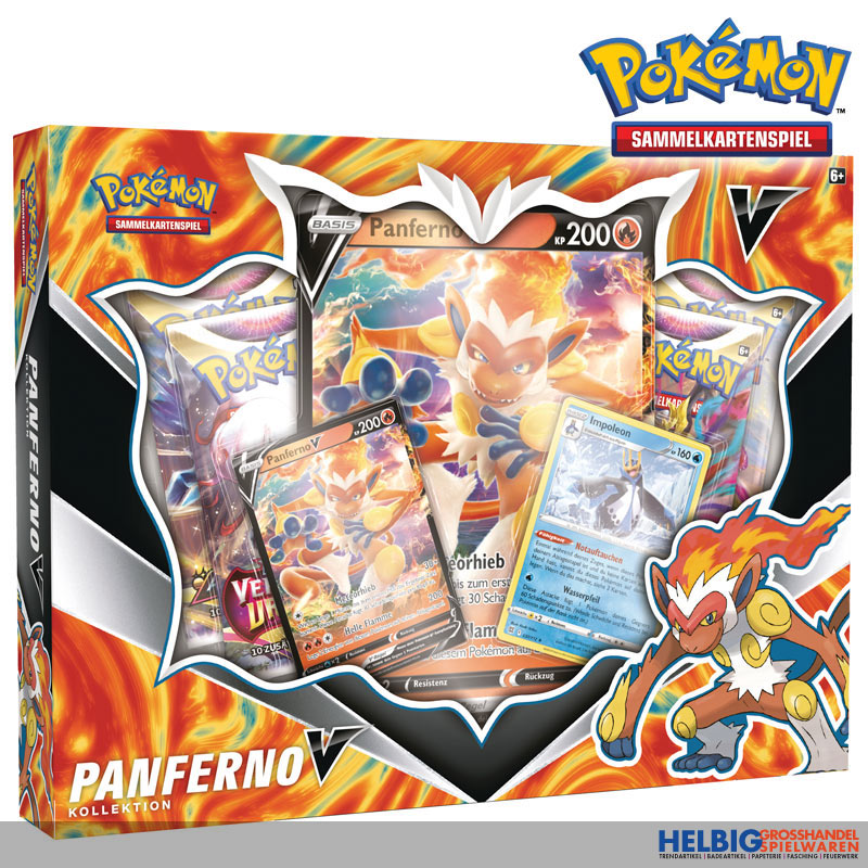 Pokemon - Box Panferno V Kollektion (DE) deutsche Ausgabe