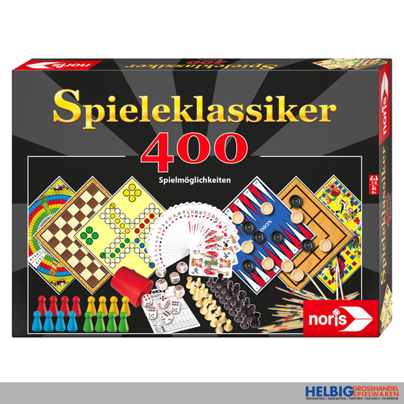 Spielesammlung 400 Spieleklassiker - Brettspiele