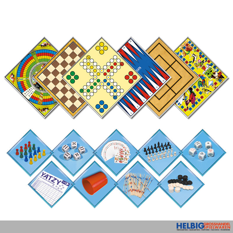 Spielesammlung 400 Spieleklassiker - Brettspiele