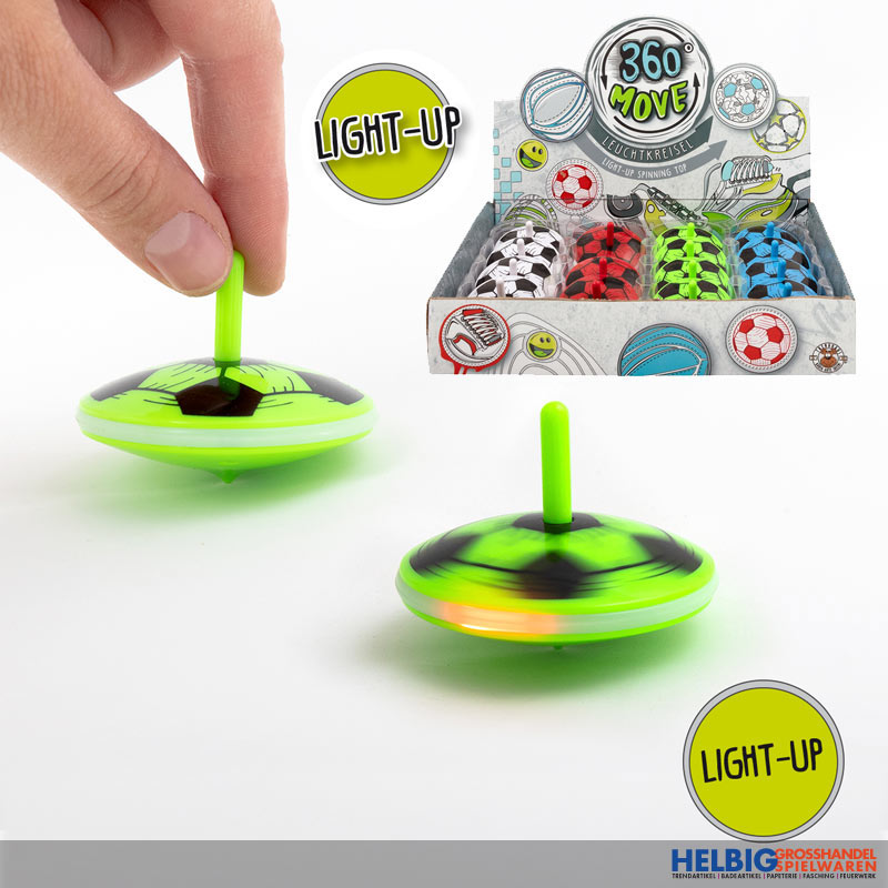 Lichtkreisel Light Up 360° Move 4-sort.